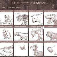 Species meme by Kuzim - Transfur