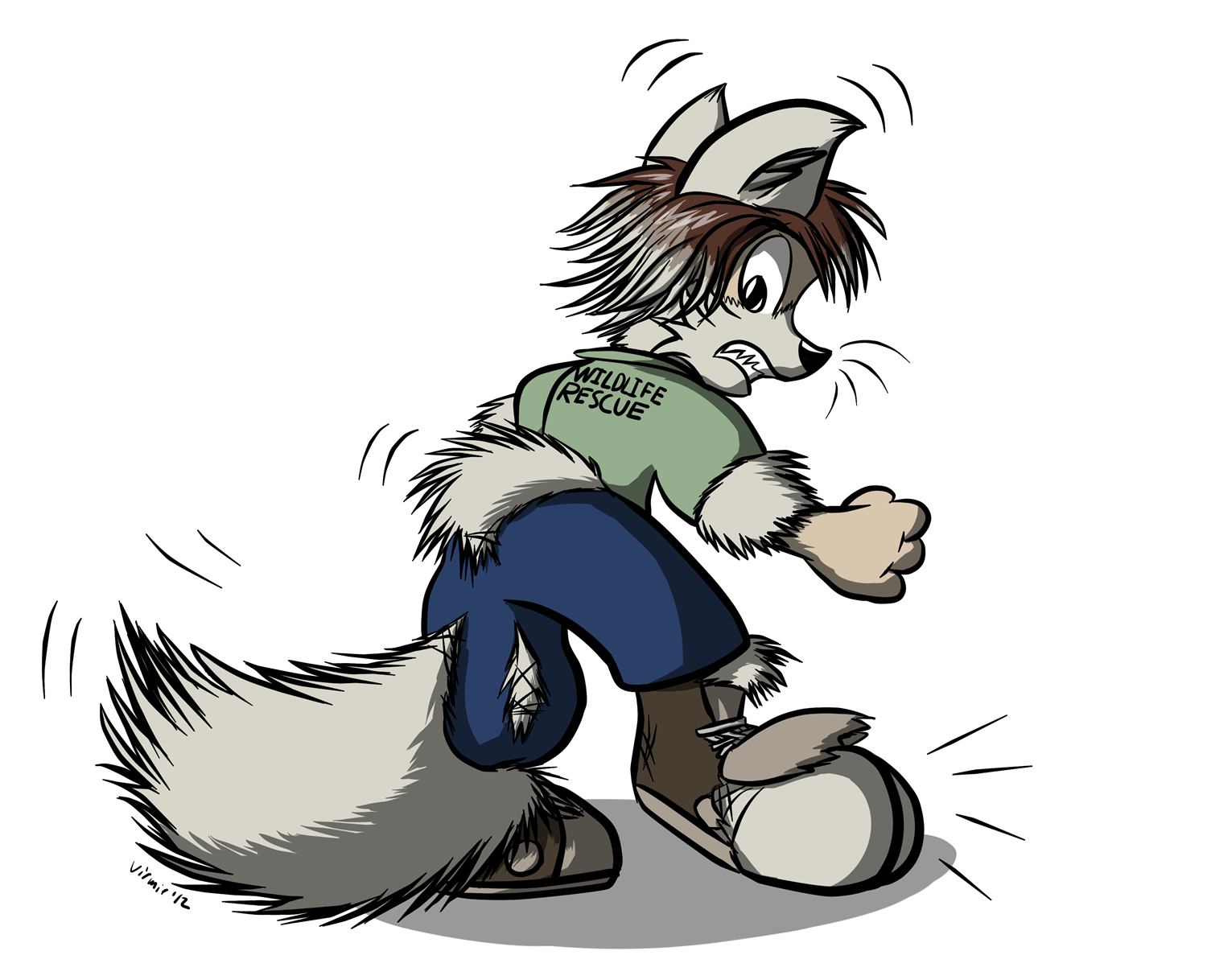 Tail Surprise by Virmir - Transfur